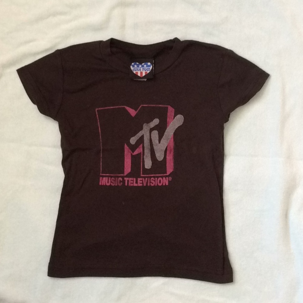 Vintage Junk Food Clothing Mtv T-Shirt - Gem